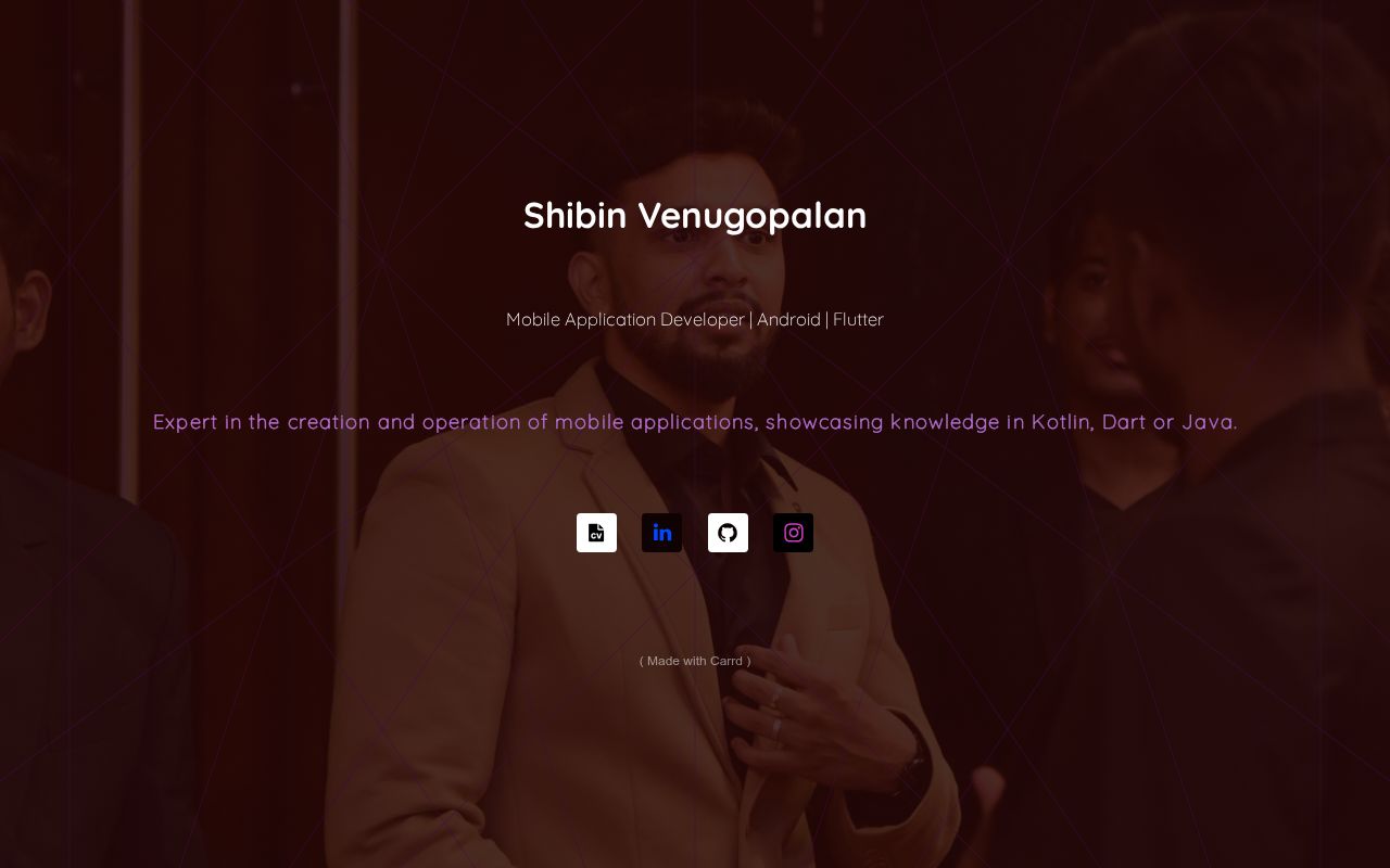 Shibin's Portfolio